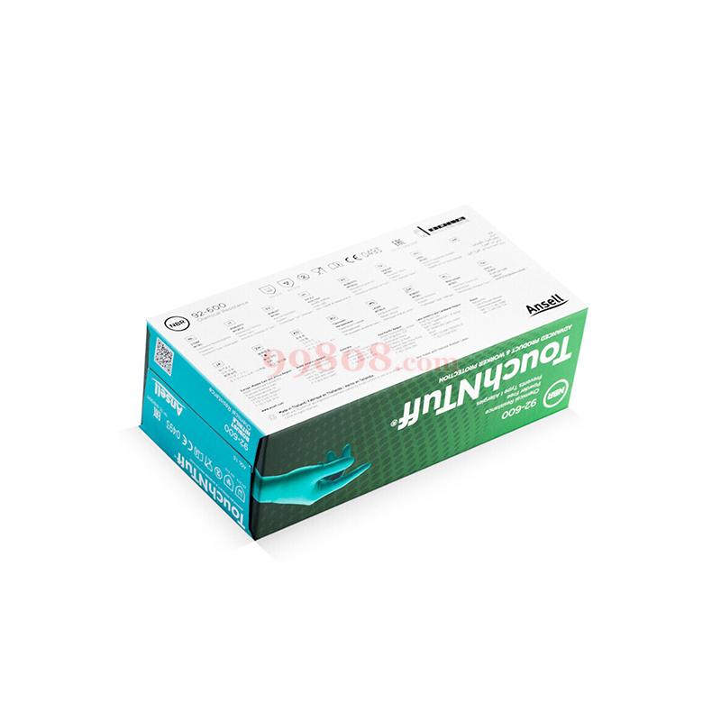 Ansell/安思尔 TouchNTuff一次性丁腈手套,92600,92-600-M-实验室用品商城