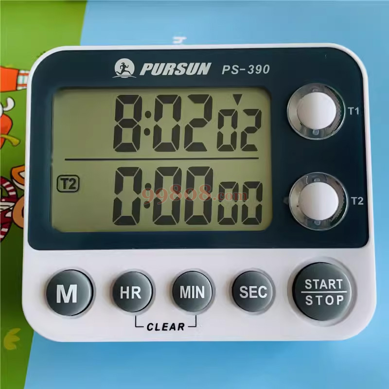 Pursun/追日 双通道计时器,计时器 定时器,PS-390-实验室用品商城