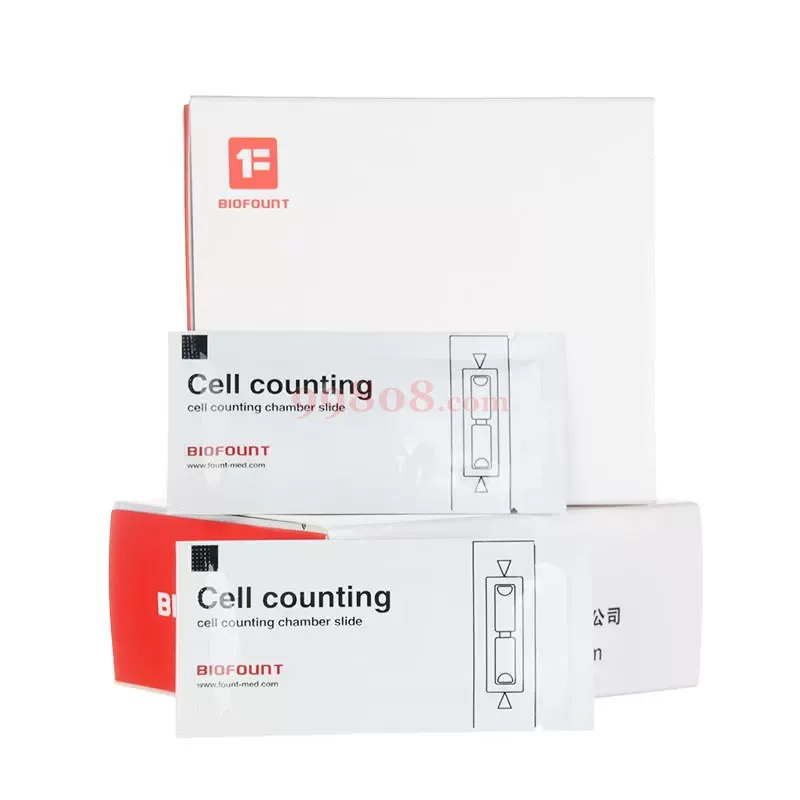 Biofount 一次性细胞计数板,细胞计数板Biofount适用赛默飞Countess耐细隆伯乐LUNA牛鲍改进型,JSH-TH-2-实验室用品商城