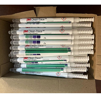 3M Clean-Trace表面采样棒/水质采样棒,ATP荧光检测仪涂抹棒UXL100表面采样棒 ,ALLTEC60-实验室用品商城