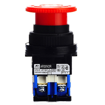 FUJI/富士 蘑菇头急停按钮开关,AR22V2R VOR V2L AR30V2R-11R 01R,AR22V2R-11R-实验室用品商城