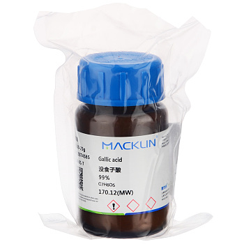 Macklin/麦克林 没食子酸,Gallic acid 3，4，5-三羟基苯甲酸,G823163-250g-实验室用品商城