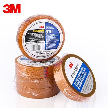 3M 610-1PK百格测试胶带,附着力3M测试专用胶带 19/25.4MM,-实验室用品商城