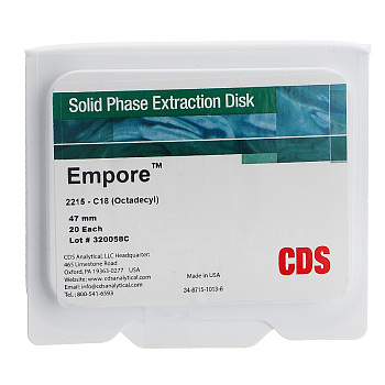 CDS 3M Empore固相萃取膜片 47mm,2215-C18 水样品萃取检测SPE disk盘片47mm 盘式固相萃取膜,2215 ...