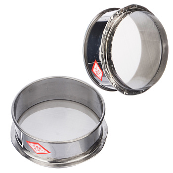 ReLAB 不锈钢标准筛 单层304钢 10cm,不锈钢筛网 取样筛,-实验室用品商城