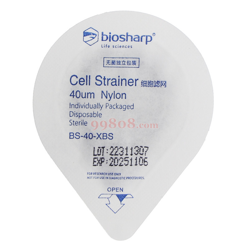 Biosharp/白鲨 Cell Strainer 细胞滤网,细胞过滤网，尼龙过滤膜,BS-40-XBS-实验室用品商城