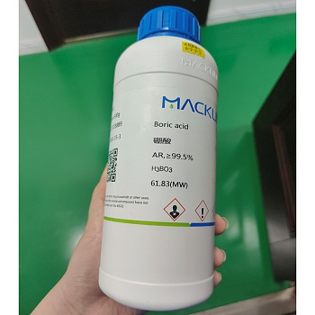 Macklin/麦克林 硼酸 ·,Boric acid 硼酸；相关CAS：11113-50-1,B802849-25g-实验室用品商城