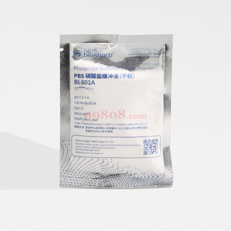 Biosharp PBS缓冲液(即用型干粉),BL601A-实验室用品商城