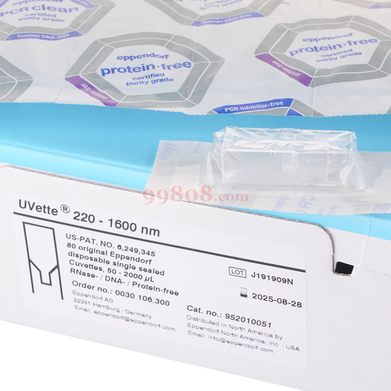 Eppendorf Uvette 比色皿,0030106300-实验室用品商城