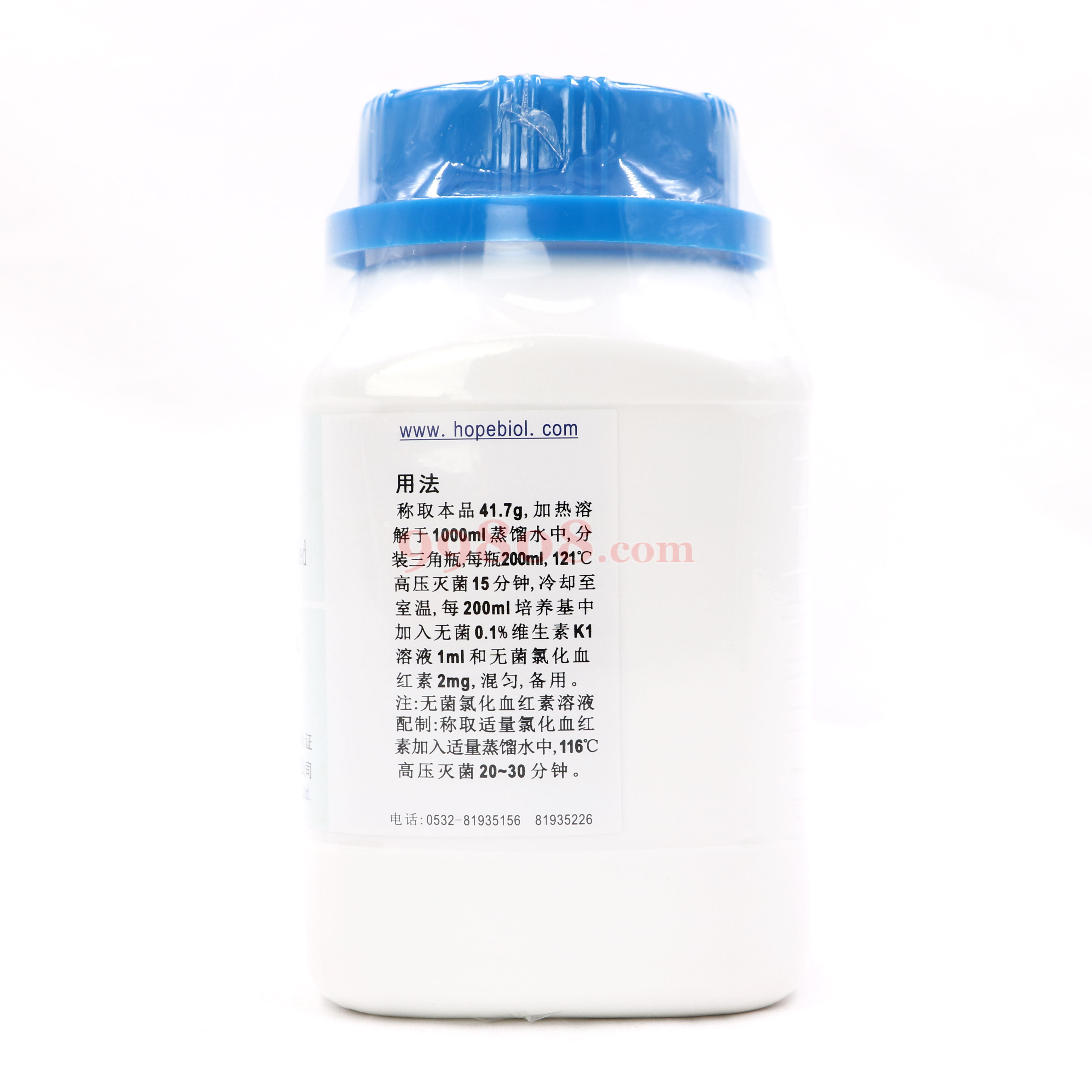 HOPEBIO/海博生物 改良GAM培养基,Gifu Anaerobic Medium，Modified ,HB8518-3-实验室用品商城