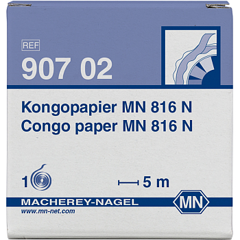 MN/德国 Qualitative pH test paper Congo paper MN 816 N, pH: 5.0–3.0,90702 ...