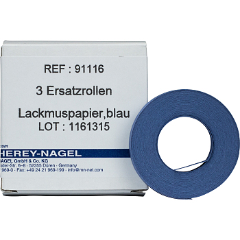 MN/德国 Qualitative pH test paper Litmus paper blue, pH: 8.0–5.0, refill ...
