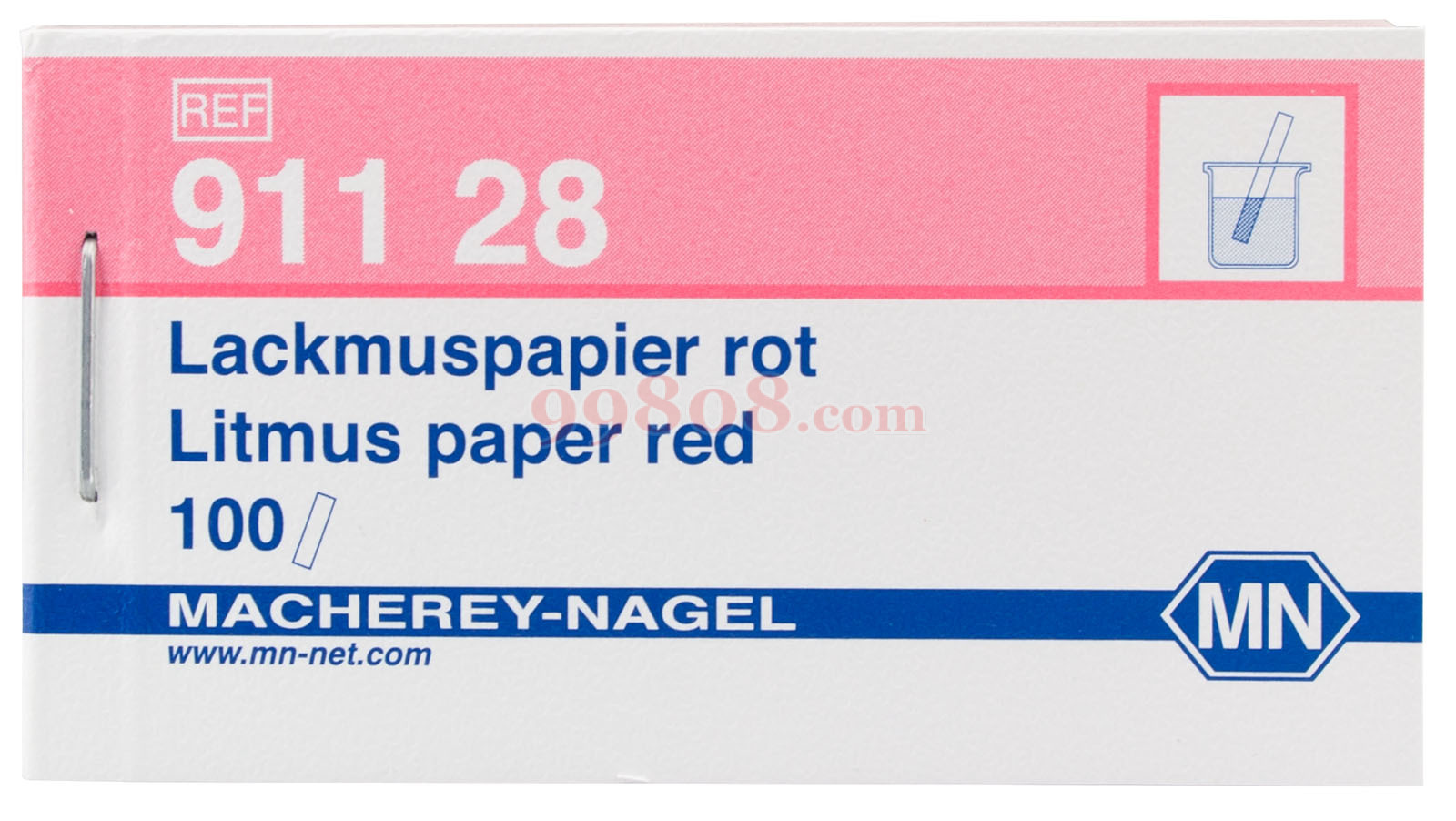 MN/德国 Qualitative pH test paper Litmus paper red, pH: 5.0–8.0,91128-实验室用品商城