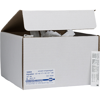 MN/德国 AQUADUR 4–21, for water hardness, individually sealed, 1000 ...