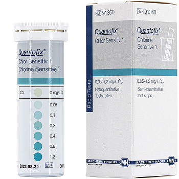 MN/德国 Semi-quantitative test strips QUANTOFIX Chlorine Sensitive 1 ...