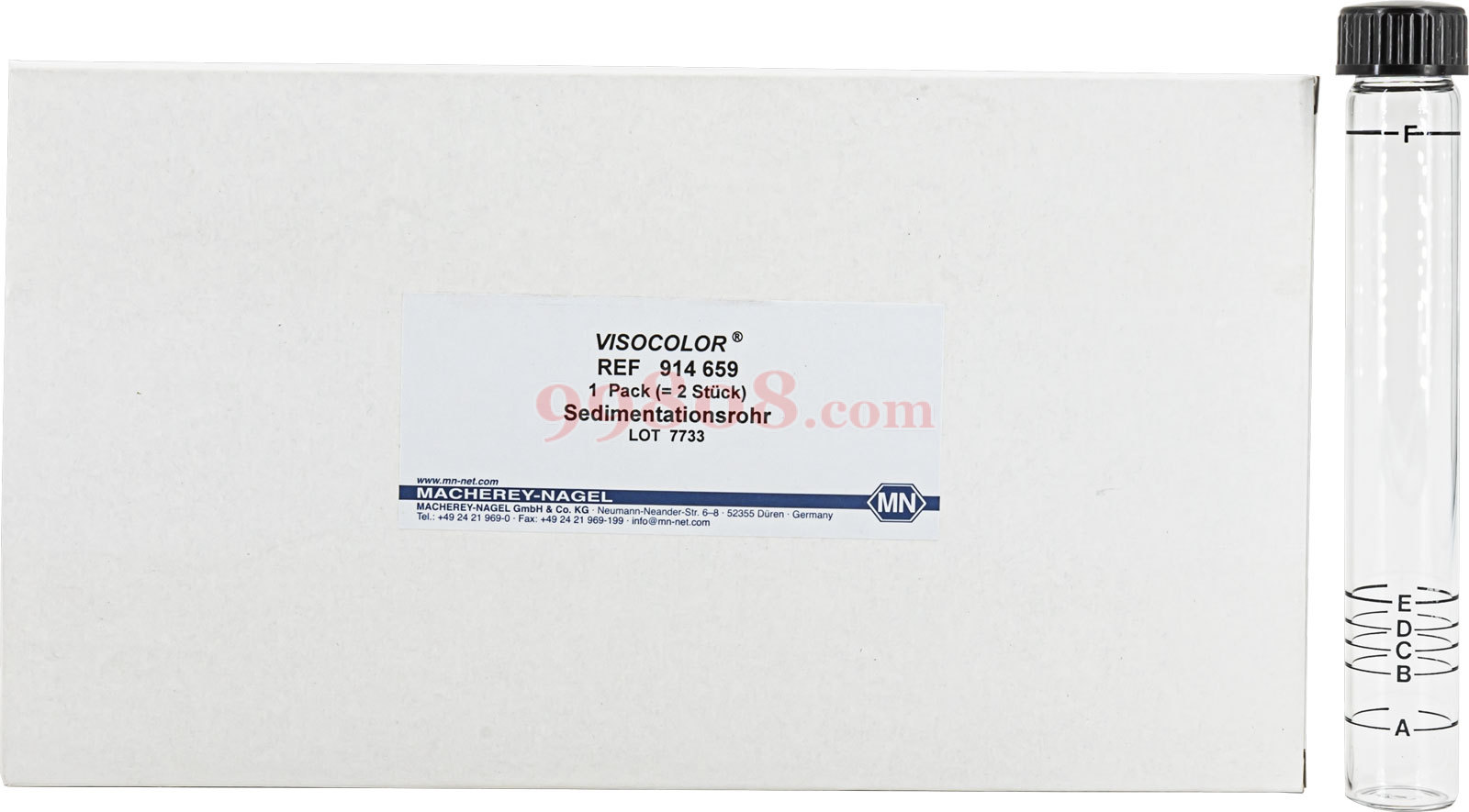 MN/德国 Sedimentation tube for VISOCOLOR reagent case for soil analysis ...