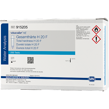 MN/德国 Titrimetric test kit VISOCOLOR HE Total hardness H 20 F, refill ...