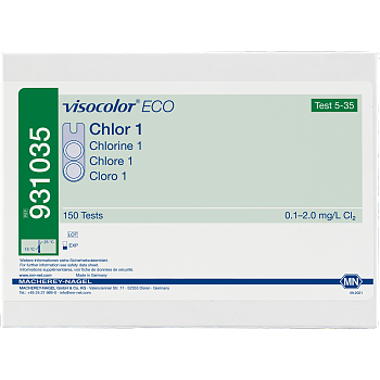 MN/德国 Colorimetric test kit VISOCOLOR ECO Chlorine 1, free and total ...