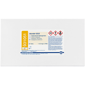 MN/德国 Colorimetric test kit VISOCOLOR ECO Detergents cationic,931051-实验 ...