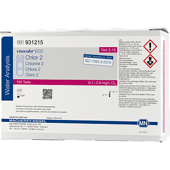 MN/德国 Colorimetric test kit VISOCOLOR ECO Chlorine 2, free and total ...