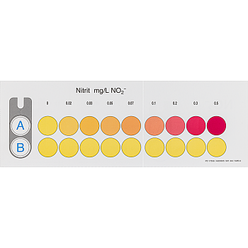 MN/德国 Color comparison chart for VISOCOLOR ECO Nitrite,931444-实验室用品商城