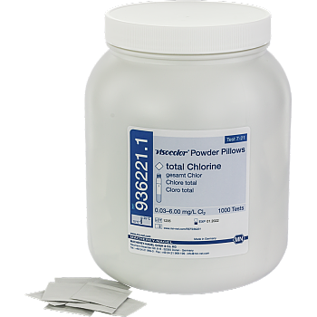 MN/德国 Reagents VISOCOLOR Powder Pillows total Chlorine, 1000 tests ...