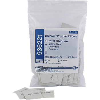 MN/德国 Reagents VISOCOLOR Powder Pillows total Chlorine, 100 tests ...