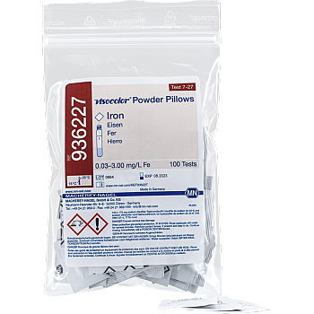 MN/德国 Reagents VISOCOLOR Powder Pillows Iron, photometric test,936227 ...