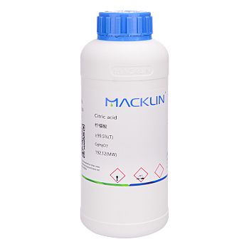 Macklin/麦克林 柠檬酸,Citric acid 无水枸橼酸,C805019-1kg-实验室用品商城