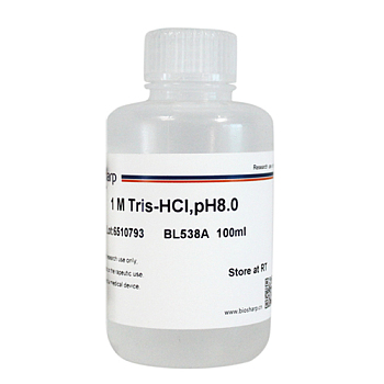 Biosharp 1M Tris-HCl,pH8.0,BL538A-实验室用品商城