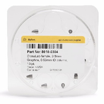 Agilent/安捷伦 Column Ferrules for Third Party GC Instruments 8010-0304 ...
