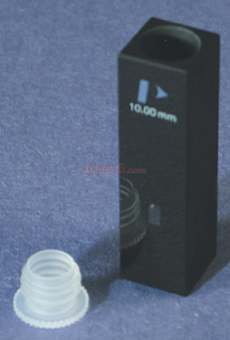 PerkinElmer Quartz SUPRASIL Ultra-Micro Cell with Stopper - 10 mm, 100 ...