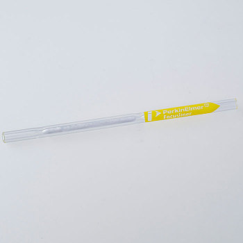 PerkinElmer Yellow PSS deactivated glass liners with deactivated wool ...