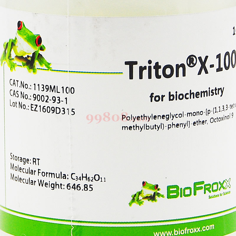 Biofroxx德国 曲拉通 Triton X-100,1139ML100-实验室用品商城
