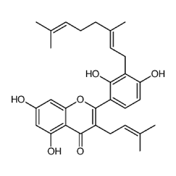 PUSH 3'-牻牛儿基-3-异戊烯基-5,7,2',4'-四羟基黄酮,1334309-44-2-实验室用品商城