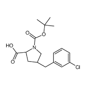 ACMEC (2S,4R)-1-(tert-butoxycarbonyl)-4-(3-chlorobenzyl)pyrrolidine-2-carboxylic acid,959576-36 ...