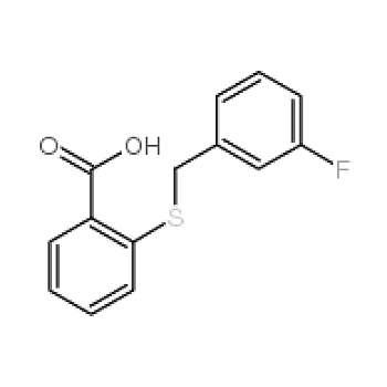 Fluorochem 2-[(3-fluorophenyl)methylsulfanyl]benzoic acid,385383-44-8 ...