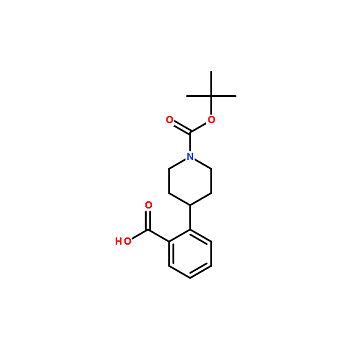 RHAWN/罗恩 1-Boc-4-(2-羧基苯基)哌啶 2-(1-(tert-Butoxycarbonyl)piperidin-4-yl)benzoic acid,2-(1-(tert ...