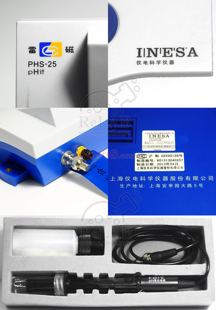 INESA/雷磁 PH计（酸度计）,雷磁,PHSJ-5,PHSJ-4F型,PHSJ-4A,PHSJ-3F,PHS-3G,PHS-3E,PHS-3C,PHBJ-260,HB-4,PHS-2F ...